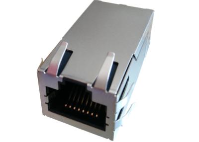 China HFJT1-E1G16C3RL RJ45 Single Port Ethernet Jack 10 / 100 / 1000M HFJT1-E1G20C3RL for sale
