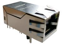 China HFJT1-1G16C3-L72RL RJ45 Single Port Gigabyte Ethernet Jack HFJT1-1G20C3-L11RL for sale