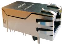 China HFJT1-1G20C3-L12RL RJ45 Single Port Gigabyte Ethernet Jack HFJT1-1G20C3-L11RL for sale