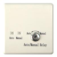 China ABS White Gas Fire Extinguishing System Auto/Manual Switch Module 86x86x38mm 24V DC for sale