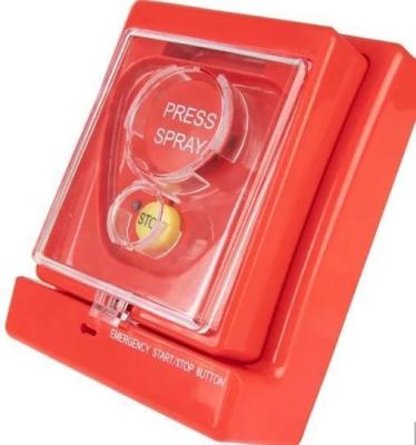 China Addressable Emergency Start Abort Button DC24V 80x55x100mm for Fire Extinguishing Control Systems for sale