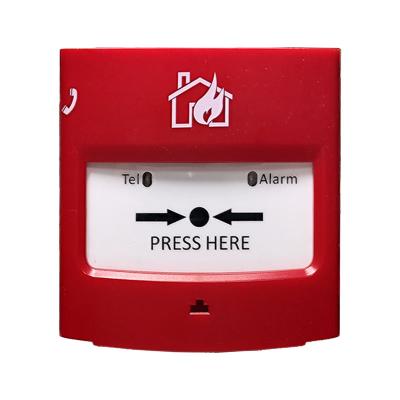 China Safety Device Resettable Call Point Conventional Manual Pull Station Fire Alarm System for sale