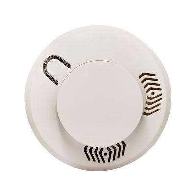 China AC220V 4-Wire Photoelectric Smoke Detector with 6A Relay Output for Industrial Fire Alarm Systems for sale
