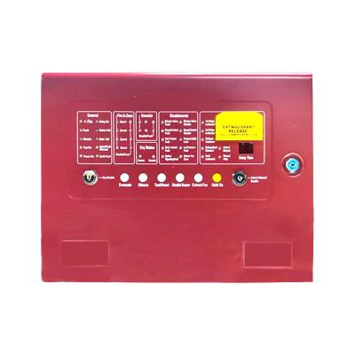 China Customized Gas Extinguishing Control Panel with 4 Detection Zones and 75-Second Delay for Fire Suppression Systems for sale