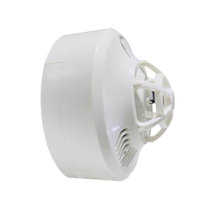 China AC220V 4-Wire Heat Detector with Relay Output for Fire Safety Systems - 80dB Alarm, 6A 250VAC Contact for sale