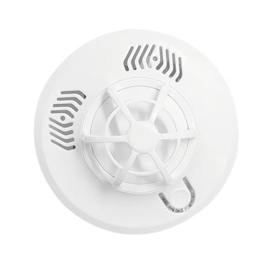 China AC220V 4-Wire Smoke Detector with 6A Relay Output for Power Cubicle Fire Alarm Systems for sale