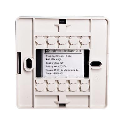 China Addressable Input Output Module for Fire Alarm Systems DC17V-33V 2-Wire Non-Polarized for sale