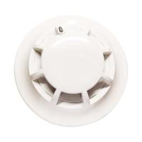 China Conventional Smoke Detector 9-28VDC Non-Polarized 103x103x55mm for Fire Alarm System for sale