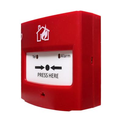 China Conventional MCP Manual Call Point Pull Station Fire Alarm System For Emergency Preparedness for sale