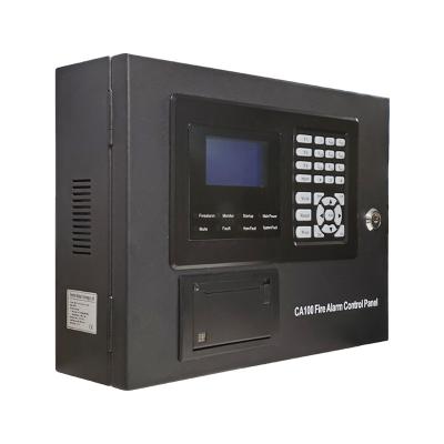 China Addressable Fire Alarm Control Panel 254 Points Non-Polarity 2-Wire CE Certified for sale