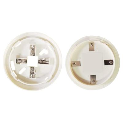 China DC 12V-24V 4-Wire Smoke Detector with Relay Output for Industrial Fire Alarms - 105mm Diameter for sale