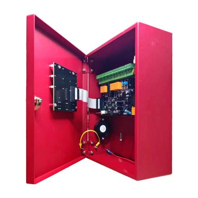 China Robust 4-Zone Conventional Fire Alarm Panel with Customizable Metal Design for Enhanced Fire Safety for sale
