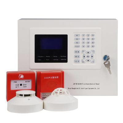 China Non-Polarity 2-Wired Capacity Wall-Mounted Fire Alarm Control Panel 254 Points for Advanced Smoke Detection Systems for sale