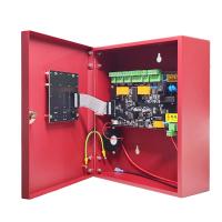 China Customizable 90-270VAC Power Supply Conventional 2-Zone Fire Alarm Panel for Small-Scale Protection for sale