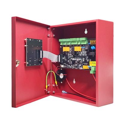 China Customizable 90-270VAC Power Supply Conventional 2-Zone Fire Alarm Panel for Small-Scale Protection for sale