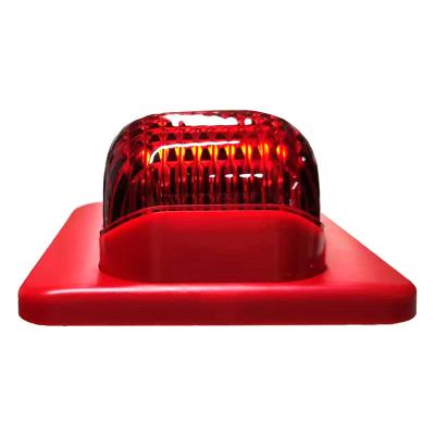 China Wall Mounted Fire Alarm Sounder Strobe 24V DC 80dB Long Life 40000 Flashes for sale