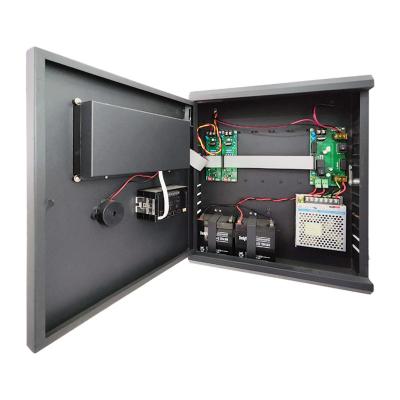 China Addressable Fire Alarm Control Panel Touch Screen LCD 6 Loop 1524 Points Wall Mount for sale
