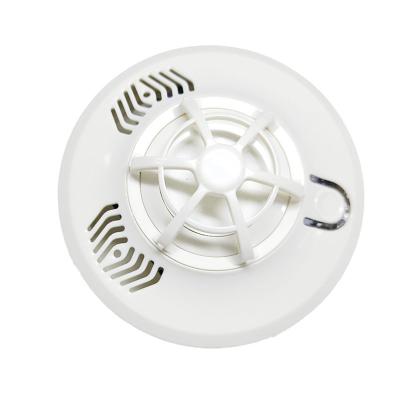 China AC220V 4-Wire Heat Detector with Relay Output for Electrical Cabinet Server Room Fire Protection for sale