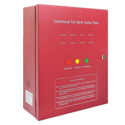 China High-Reliability 2-Zone Fire Alarm Control Panel for Buildings and Facilities for sale