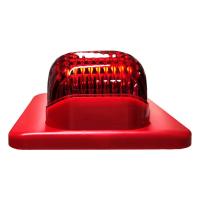 China 24V DC Conventional Fire Alarm Sound Strobe Wall Ceiling Mount Audible Visual Alarm 80dB 1 Flash per Second for sale