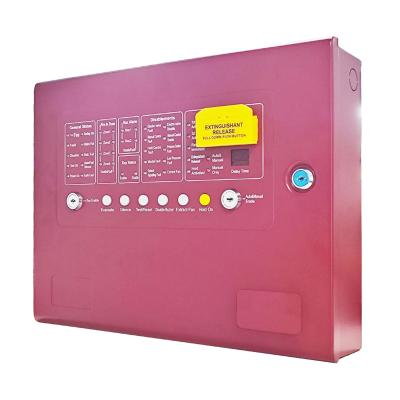 China 4 Zone FM200 Gas Fire Suppression System 5kg Fire Alarm Control Panel for Industrial Fire Protection for sale