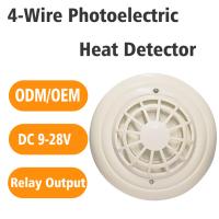 China DC12-28V 4 Wire Heat Detector 62°C for Power Cabinet Charging Pile Fire Safety for sale
