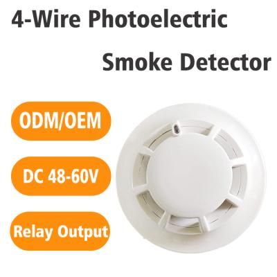 China Ensure Optimal Fire Protection with Our Advanced 4 Wire 48V Smoke Detector for sale