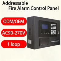 China XHA CA9008 Addressable Fire Alarm System 254 Control Points CE Wall Mounted for sale