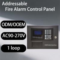 China Addressable Fire Alarm System 254 Control Points CE Certified AC90-270V for Industrial Commercial Use for sale