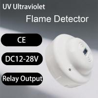 China UV Flame Fire Detector DC24V 120 Degree Detection Angle 3s Response Time for Industrial Fire Safety for sale