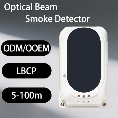 China LPCB Certified TX7130 Reflective Optical Beam Smoke Detector 20-28V DC 100m Coverage for sale