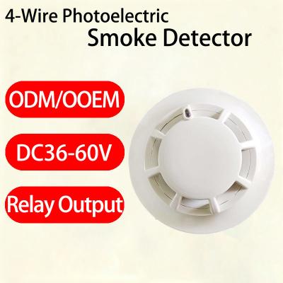 China 48V DC 4-Wire Smoke Detector XHA8016 Relay Output for Electrical Cabinets and Data Centers for sale
