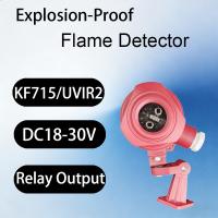 China DC24V IP66 Infrared Flame Detector with 25m Detection Range for Industrial Fire Alarm Systems for sale