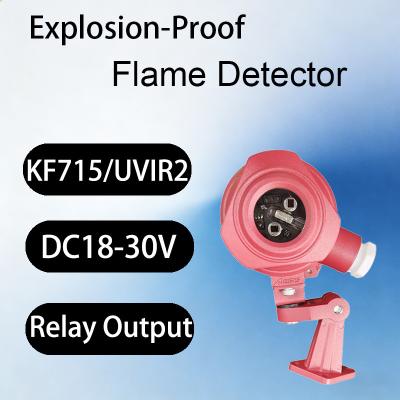 China DC24V IP66 Infrared Flame Detector with 25m Detection Range for Industrial Fire Alarm Systems for sale