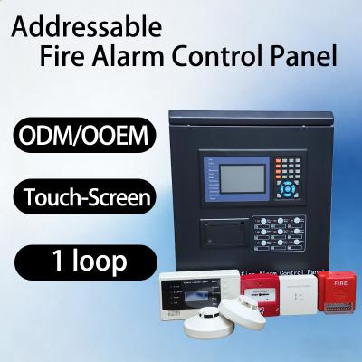 China XHA CA9008 Addressable Fire Alarm System 24V DC with Heat Detector for Automatic Fire Suppression for sale