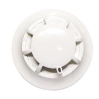China 2 Wire Conventional Photoelectric Smoke Detector 103mm ABS Housing for Substation Fire Alarm System for sale