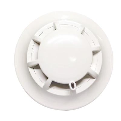 China 2 Wire Conventional Photoelectric Smoke Detector 103mm ABS Housing for Substation Fire Alarm System for sale