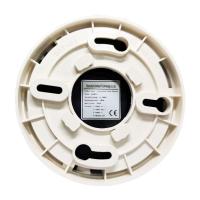 China 2 Wire Conventional Photoelectric Smoke Detector 103mm ABS Housing for Substation Fire Alarm System for sale