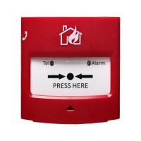 China Conventional Manual Call Point MCP Fire Alarm Pull Station DC24V 86mm for Factory Building for sale