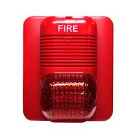 China Conventional Fire Alarm Sounder Strobe DC24V CE 80dB 60fpm for School Building Systems for sale