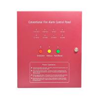 China 2 Zone Conventional Fire Alarm Control Panel AC 90-270V LED Display CE Certified Wall Mounted System for sale