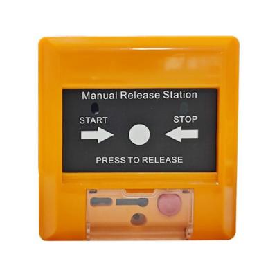 China Gas Release Manual Call Point Wall Mounted Start Stop Button for Gas Suppression Fire Alarm System QT115 for sale
