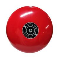 China 6 Inch Fire Alarm Bell DC24V Conventional Wall Mounted Fire Alarm System Bell 115dB Red for sale