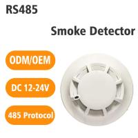 China RS485 Photoelectric Smoke Detector 12V/24V Relay Output 2001N for Fire Alarm BMS for sale