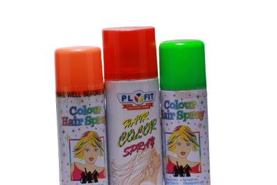 China 250ml Glitter Color Hair Spray Temporary Washable Multicolor Customized for sale