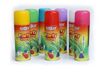 China PLYFIT Silly Crazy String Spray Canisters Mixed Colours For Christmas Decorations for sale