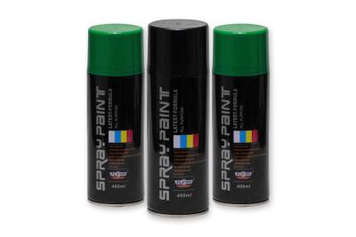China Long Lasting Aerosol Spray Paint 450ml Red Blue Green Gold Color PLYFIT for sale