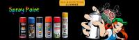 China Fluorescent Orange Graffiti Aerosol Spray Paint 400ml 5 Minutes Surface Dry for sale