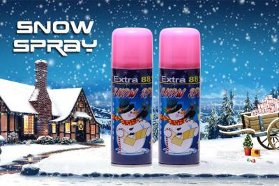 China PLYFIT 250ml Party Snow Spray Supplies Eco Friendly white color OEM for sale
