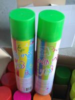 China Non Flammable Silly String Spray Birthday Party Christmas Crazy Ribbon Spray Biodegradable for sale